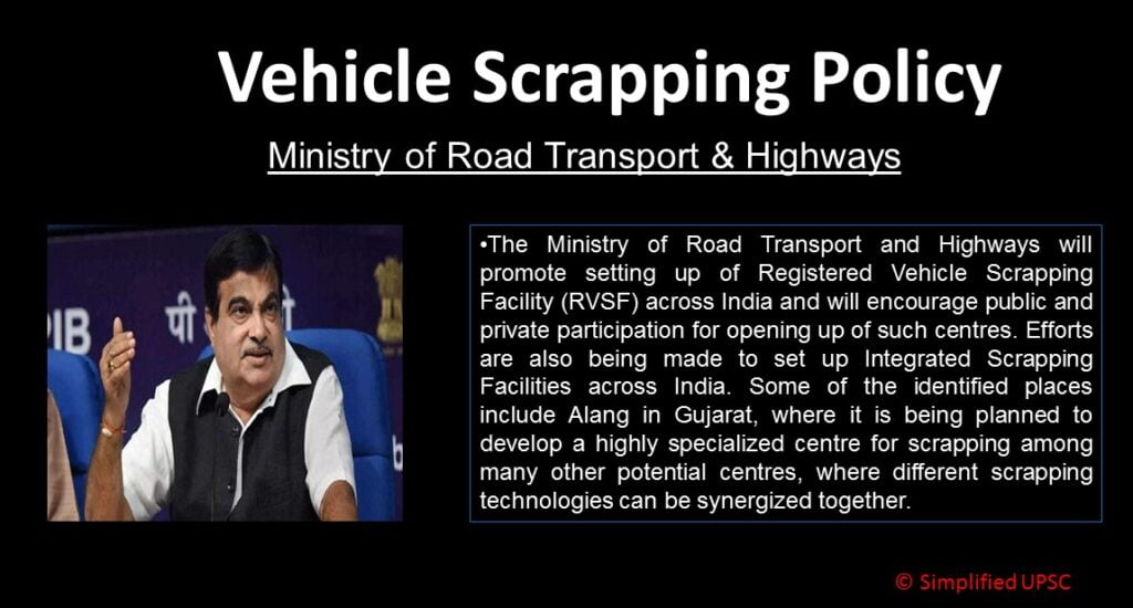 Vehicle Scrapping Policy | Simplified UPSC