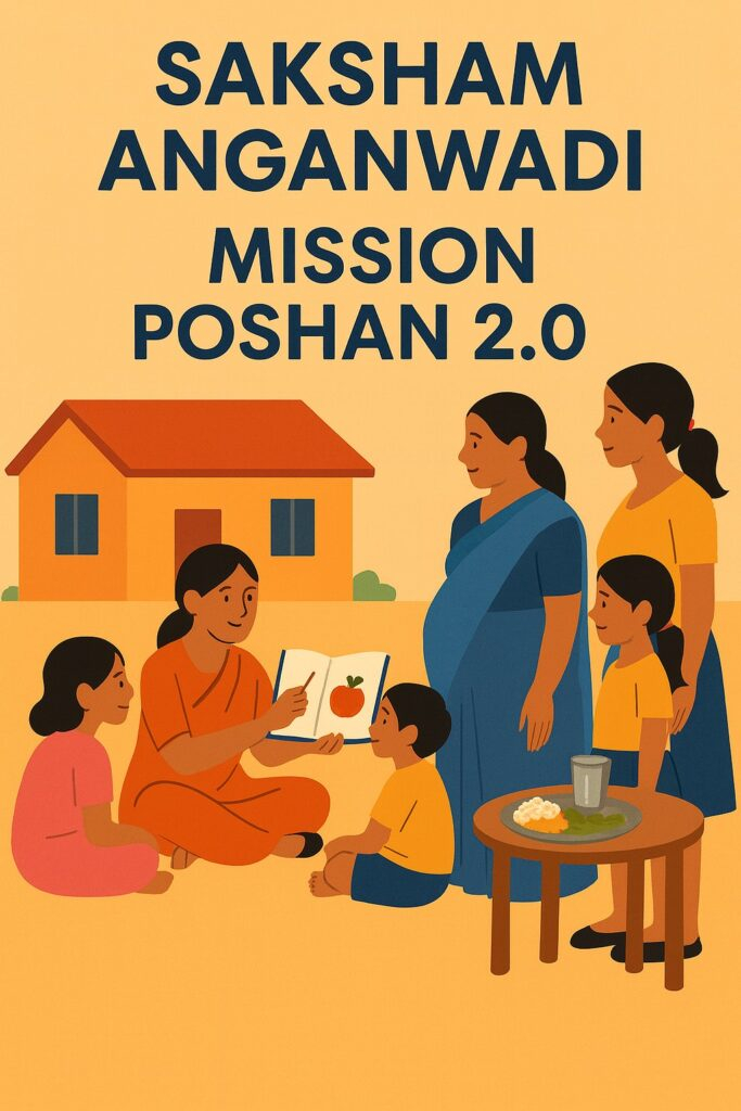 Saksham Anganwadi And Mission Poshan 2.0 | Simplified UPSC